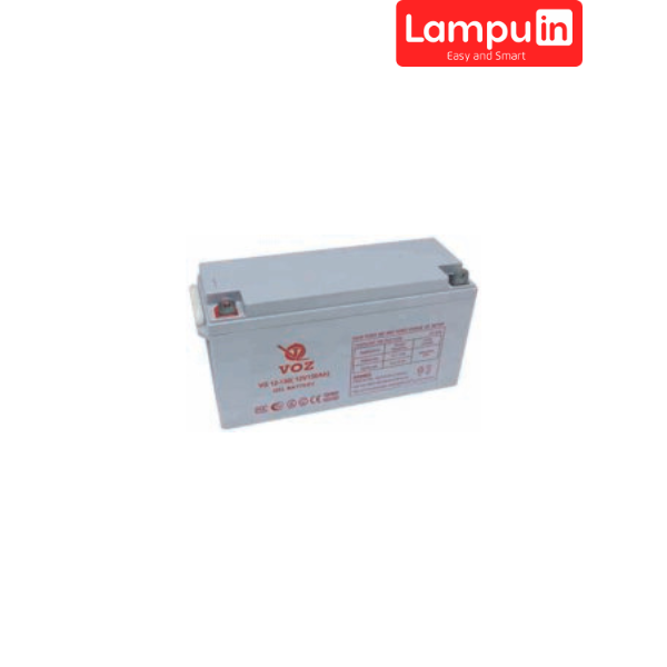 Baterai Gel 150AH 12V Panel Surya - Solusi Pintar Untuk Lampu PJU,Smart Pole dan Smart City