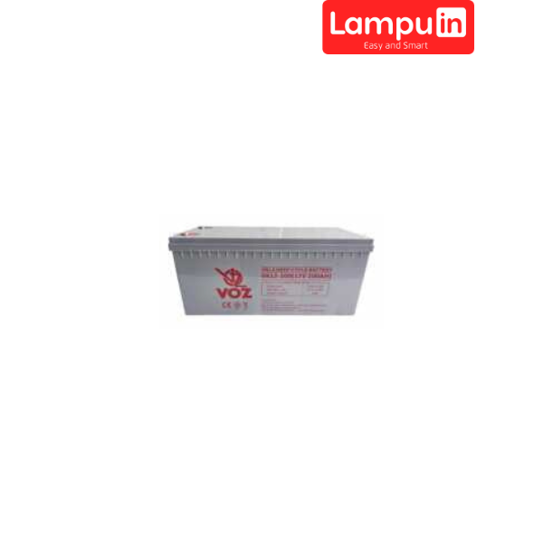 Baterai VRLA Deep Cycle 200AH 12V - Solusi Pintar Untuk Lampu PJU,Smart ...
