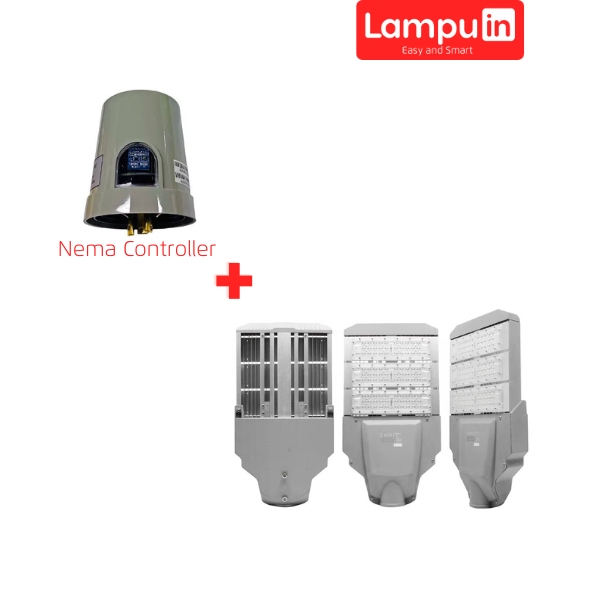 Lampu Jalan PJU 90 Watt + Nema Controller - Solusi Pintar Untuk Lampu ...